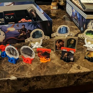 Eldritch Horror Gate Stands set of 12 6 Red/ 4 Blue/ 2 Green - Etsy