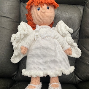 Crochet PATTERN Angel Doll, Amigurumi Dolls, PDF in English,christmas ...