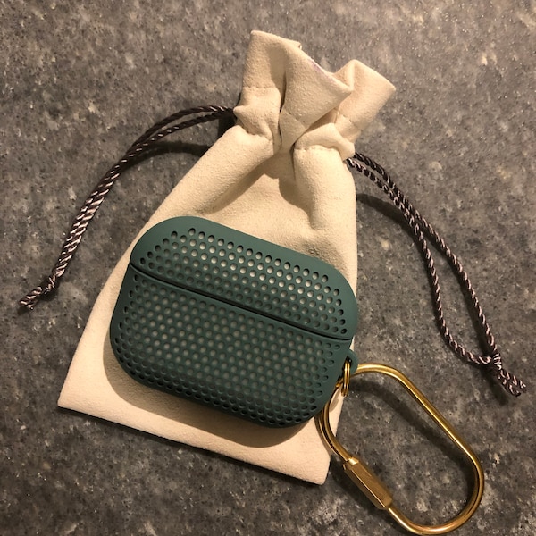 Mesh Matte Green AirPod Case, Airpods Keychain Case, AirPod Pro Case ...