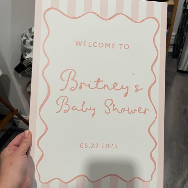 Arched Foam Board Birthday Sign With Photo Customizable Colors & Sizes ...
