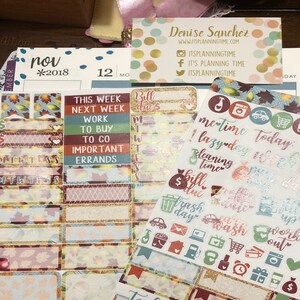 Pack Lunch Reminder Planner Stickers 35 count | Etsy