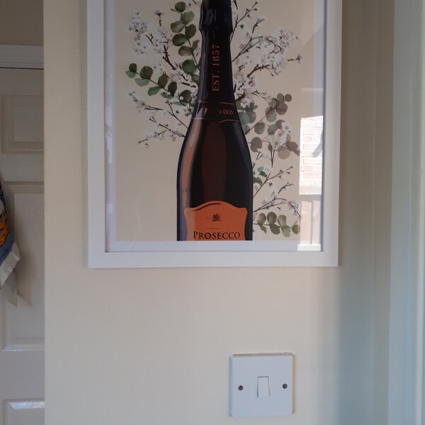 Prosecco Poster / Print / Fashion Poster / Prosecco Wall Art / Kitchen ...