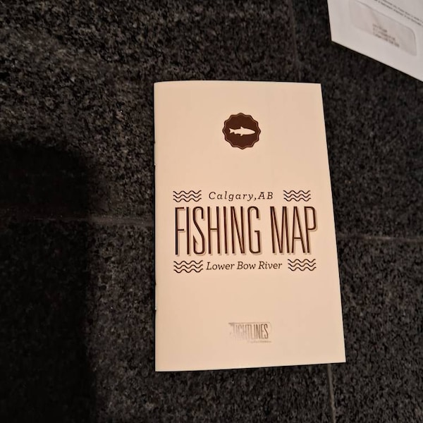 Bow River Fishing Map (NEW 2024 EDITION) - Etsy