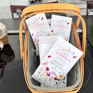 Graduation Favor Wildflower Seed Packets With Graduation Hat ...