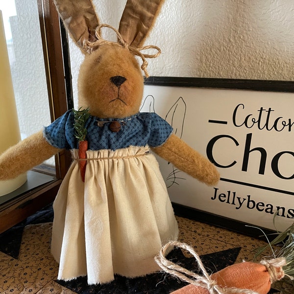 ETBC180 Prim Rabbit Bunny Prissy Epattern - Etsy