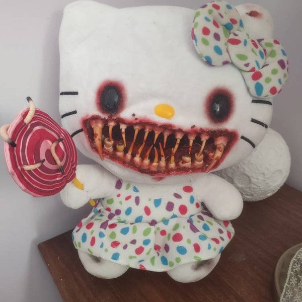 Scary Creepy Vinyl Sticker , Horror Disturbing Label, Dark Mysterious ...