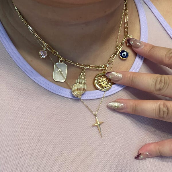 Créez votre propre collier à breloques personnalisé pour femme ...