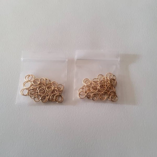 20 Gold Plated Brass Link Connector Circles 25mm (19E787) - Etsy