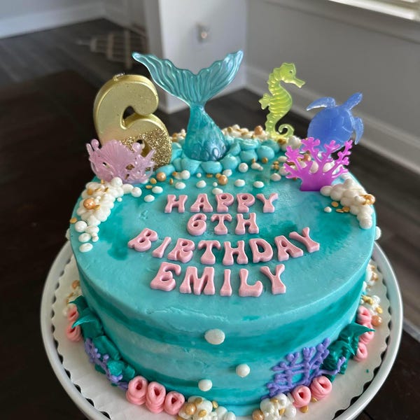 CUSTOM EDIBLE LETTERS - Fondant Letters - Cake Letters - Cake Topper ...