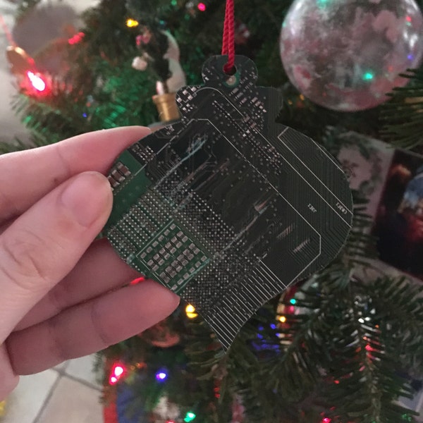 Circuit Board Ornament, Computer Programmer Ornament, Software Engineer ...
