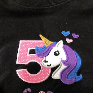 3rd Birthday Applique Machine Embroidery Design Mouse Ears | Etsy