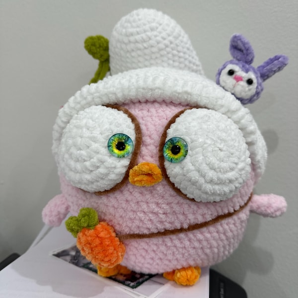 Smurf Chicken Crochet Pattern – Low Sew Chick Amigurumi | Plush Toy DIY ...