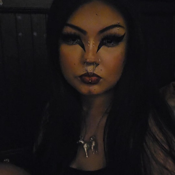 Extreme Long Spikes, Good for Labret Cheek, Piercing, Medusa, Monroe ...