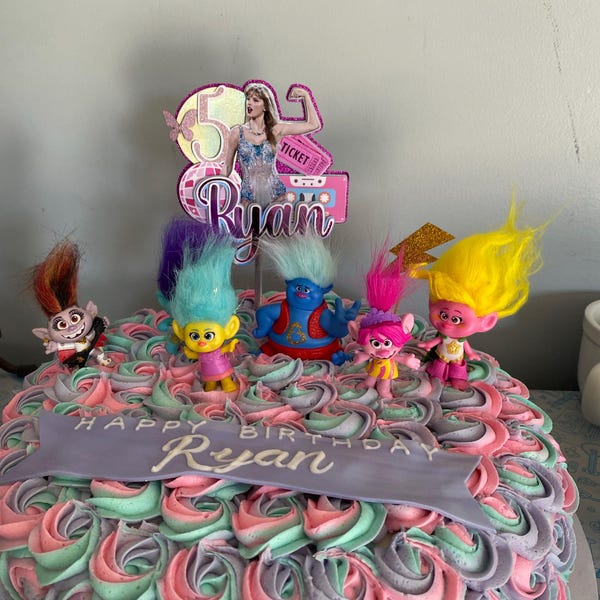 Eras Cupcake Toppers, Birthday Era Cupcake Toppers, T Swift Cupcake ...