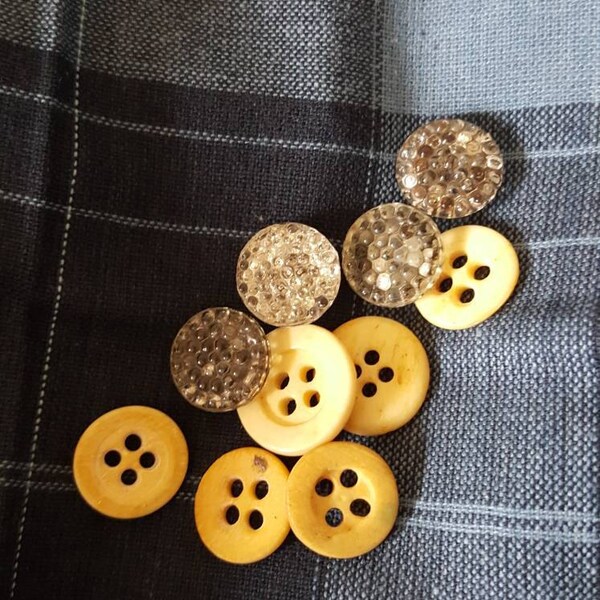 Antique Shoe Buttons 20 Medium Brown Metal Victorian Boot Buttons Shoe ...