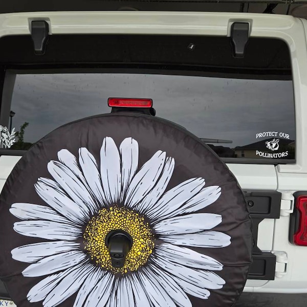 Wildflower Decal, Boho Car Decal, Gift for Plant Lovers, Plant Lover ...