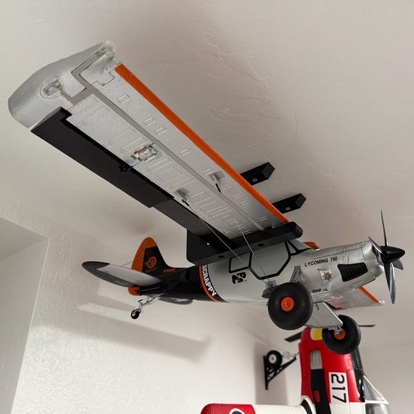 RC Airplane Hanger Ceiling Mount Wall Bracket for Hanging Extra Large ...