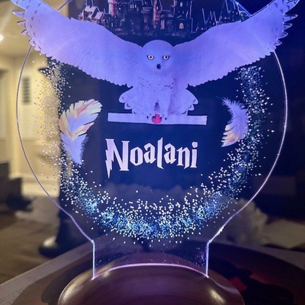 Kaaba Custom Name Night Light - Kaaba Mecca Acrylic Night Light ...