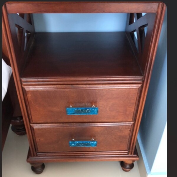 Sea Foam Wave Pulls, Glass Pulls, Beach Pulls, Kitchen Handles, Wave ...