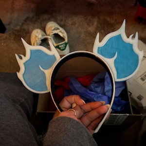 3D Printed Identity Disc Inspired Ears - Etsy