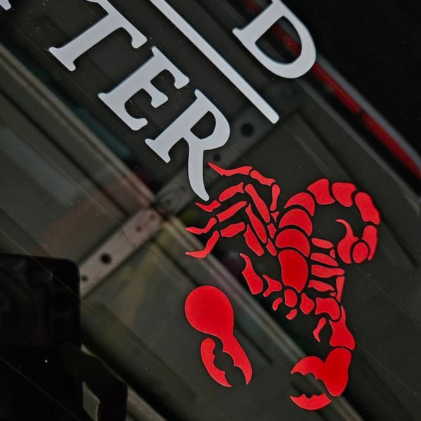 Scorpio Zodiac Premium Waterproof Vinyl Decal Stickers for Laptop Phone ...
