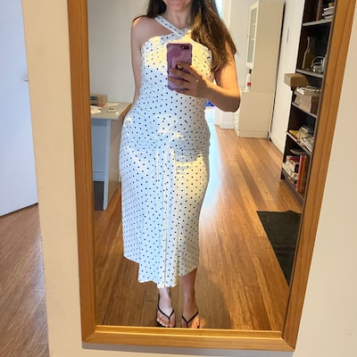 Grace Kelly Black and White 1950s Dress Rear Window Costume - Etsy