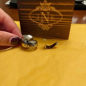 Personalized Monogrammed Motorcycle Helmet Biker Key Chain Men ...