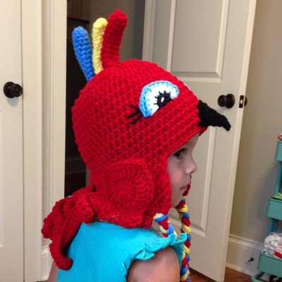 Crochet Train Hat. Blue Train Hat. Birthday Gift. Handmade Train Hat ...