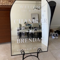 Hello Gorgeous Selfie Mirror Decal, Grab A Drink Sticker for Wedding ...