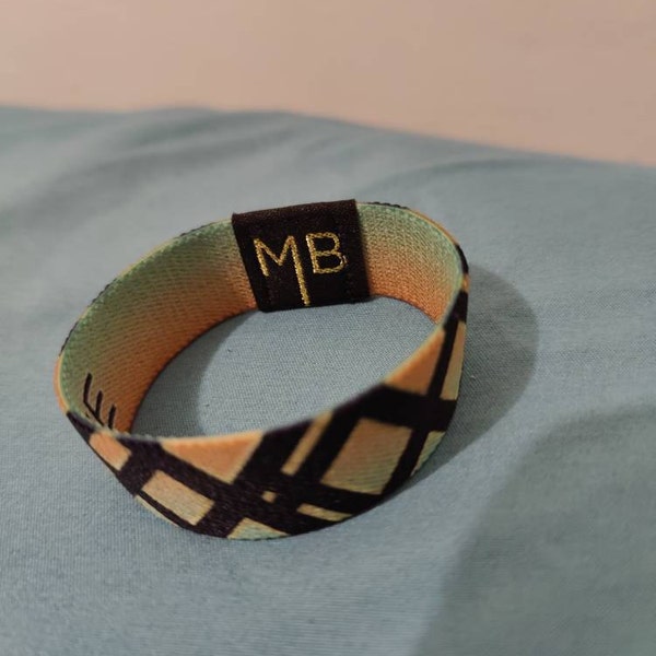 Shine Bright Reversible Fabric Wristband Awareness Bracelet - Etsy