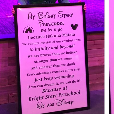 Teacher Gift, Disney Classroom Poster, Teacher Gifts, Teacher Thank You ...