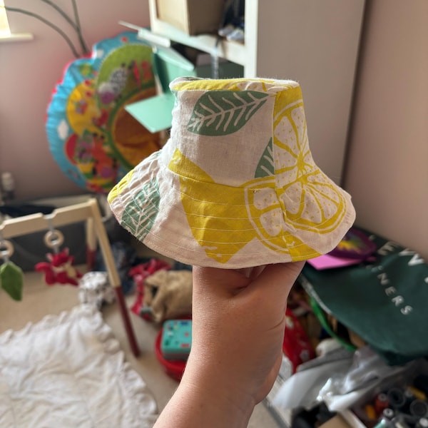 Bucket Hat Sewing Pattern, Summer Hat Sewing Pattern, Baby Hat Sewing ...