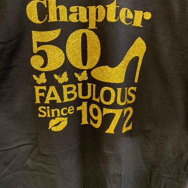 Chapter 50 Fabulous Svg,50th Birthday Svg,born in 1973 Svg,fabulous Shoes 50th Cut Files for ...