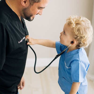 Personalized Kids Dinosaur Lab Coat With Tyrannosaurus Rex Embroidery ...