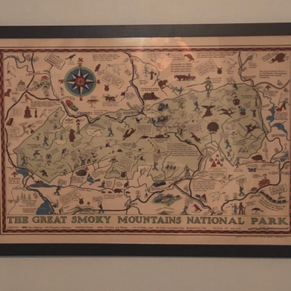 Iowa Pictorial Map 1931; Ready-to-frame 18" X 24" Print Reproduced From ...