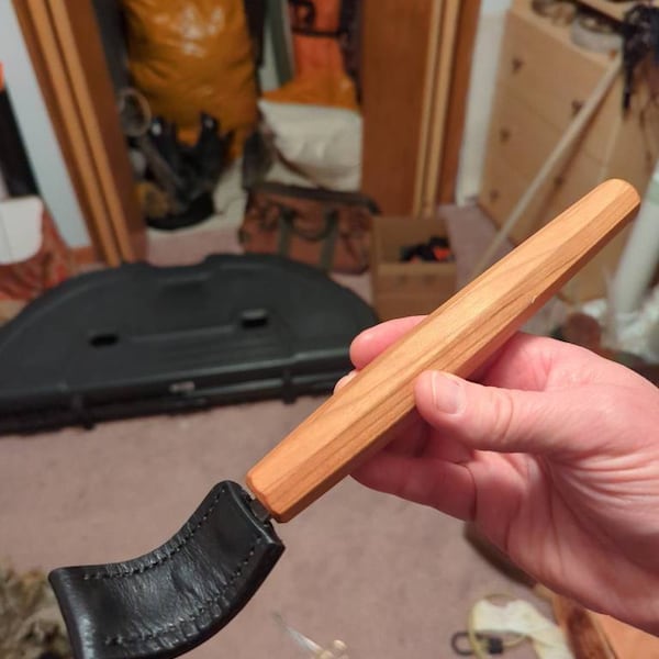 Kuksa Knife / TWCA / Hook Knife/ Two-handed Hook Knife / Two-handed ...