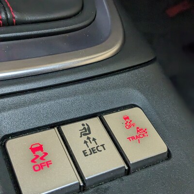 Eject Blank Button Decal Sticker for Scion FRS Subaru BRZ - Etsy