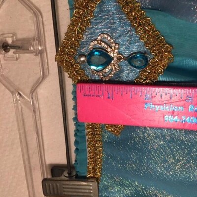 Oval Rhinestone String Trim on Mesh by Yards Crystal - Etsy