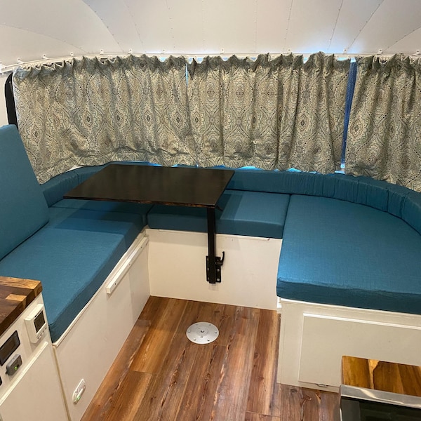 Custom Camper Cushions DIY Van Build Custom Cushions Cushion Covers ...