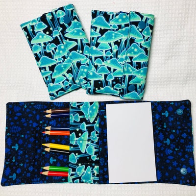 Crayon and Paper Small COLORING WALLET PDF Pattern - Etsy