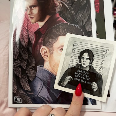 Sam Wesson and Dean Smith Art Print Supernatural Art Sam - Etsy