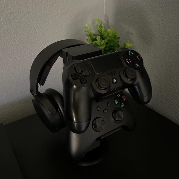 Universal Controller Tower | Controller Stand | Headphone Hanger - Etsy
