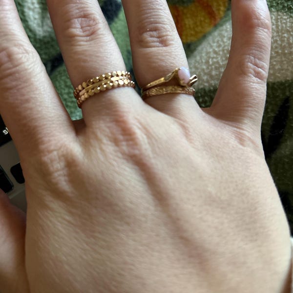 600-25 14K Yellow SOLID Gold Ring, Pattern Ring, Width2.5mm - Etsy