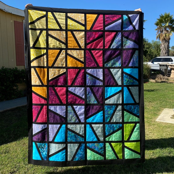 Color Jolt Quilt Pattern - Etsy