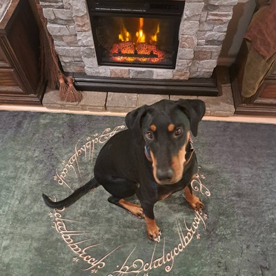 Lord Rug, the Rings Round Rug Fantasy Rug, Movie Rug, Popular Rug, Cool ...