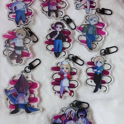VAPORWAVE VIBES 2.5 Holographic Acrylic Keychain - Etsy