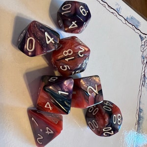 Wheat Dnd Dice Set Polyhedral Dice D&D Dice Dungeons and | Etsy