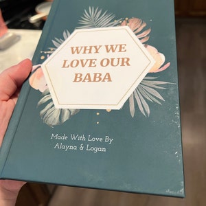 Personalized Book for Mom From Daughter, Birthday Gift for Mom, Gifts ...