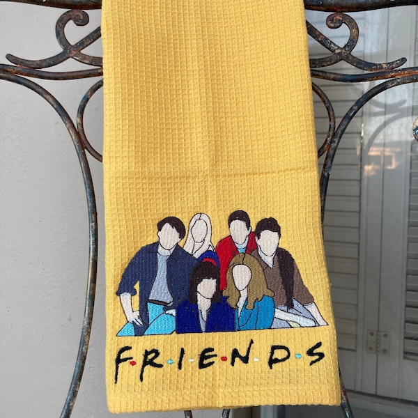 Friends Embroidery Design Computer Embroidery Digital Machine File Dst ...