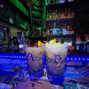 Polynesian Punk Tiki Art Hula Maid - Etsy